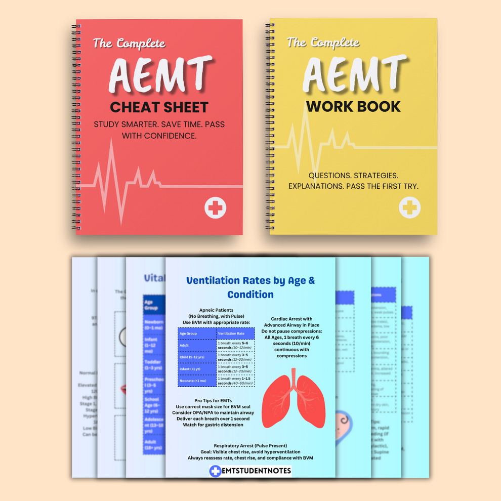 AEMT Power Pack: Ultimate Study Bundle – EmtStudentNotes